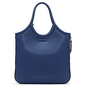 Calvin Klein Gabrianna Novelty Slim Side Zip Tote, Medieval Blue