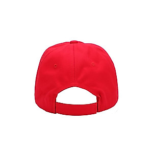 Guard Hat Cotton Exquisite Embroidery Baseball Hats Red