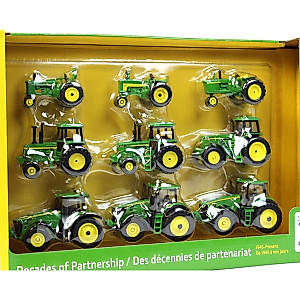John Deere ERTL 1/64 ERTL 75th Anniversary Set (Green)