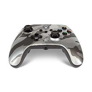 PowerA Enhanced Wired Controller for Xbox Series X|S - Metallic Arctic Camo, gamepad, wired video game controller, gaming controller, Xbox Series X|S