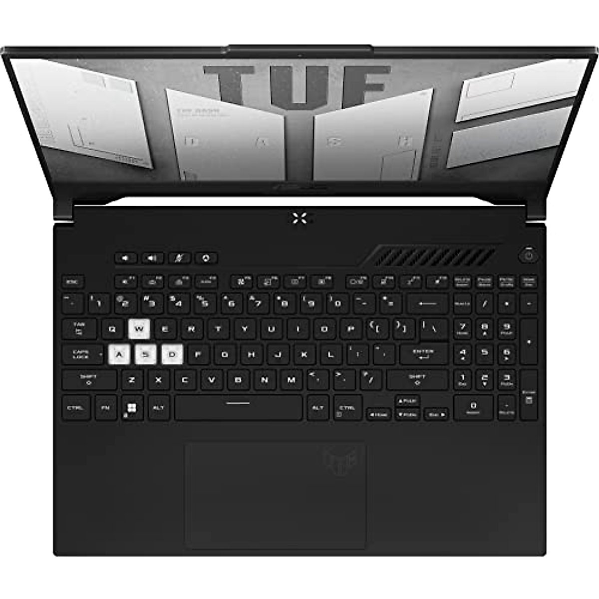 ASUS 2023 TUF Dash 15.6" 144 Hz FHD Gaming Laptop 10-Core Intel i7-12650H 32GB DDR4 1TB NVMe SSD NVIDIA GeForce RTX3070 8GB GDDR6 WiFi AX HDMI RJ45 Thunderbolt4 Backlit KB Windows 10 Home w/RE USB