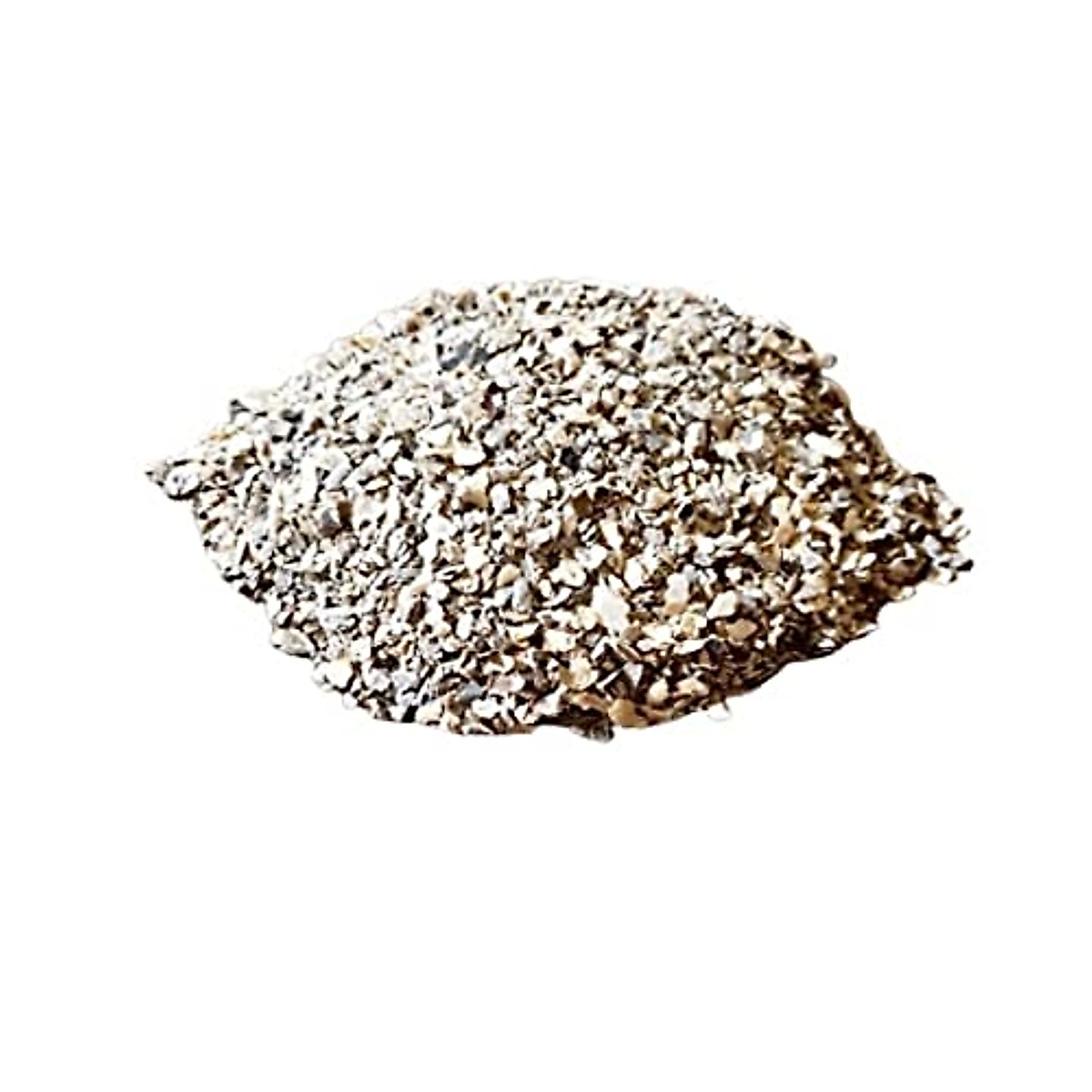 ESVK Natural Flaked Oyster Shell - 4 Pound (Pack of 1) | Calcium Supplement for Chickens, Ducks, and Other Birds| Made in USA (4 lb)