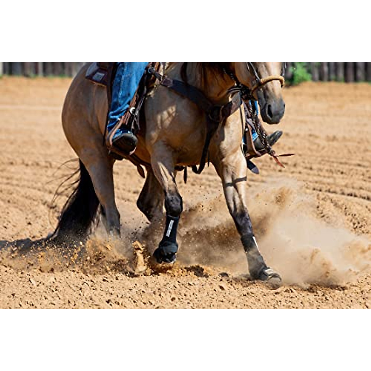 Iconoclast Horse Bell Boots Black M