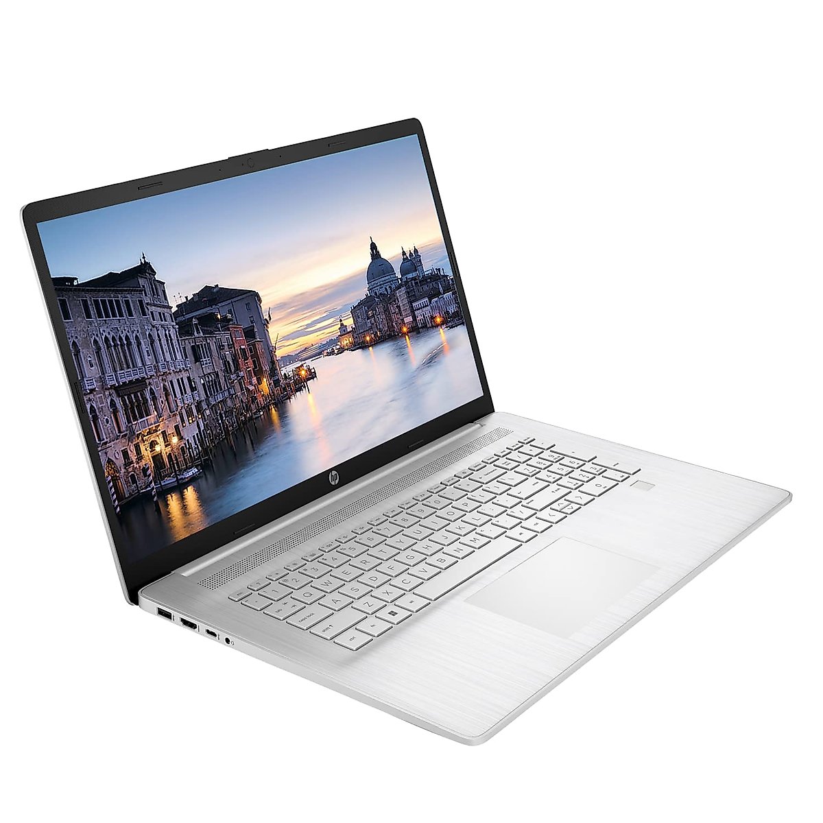 HP Newest Laptop, 17.3” HD+ Touchscreen Display, 12th Gen Intel Core i7-1255U Processor, 64GB RAM, 2TB PCIe SSD, Backlit Keyboard, Fingerprint Reader, Wi-Fi, Windows 11 Home, Silver