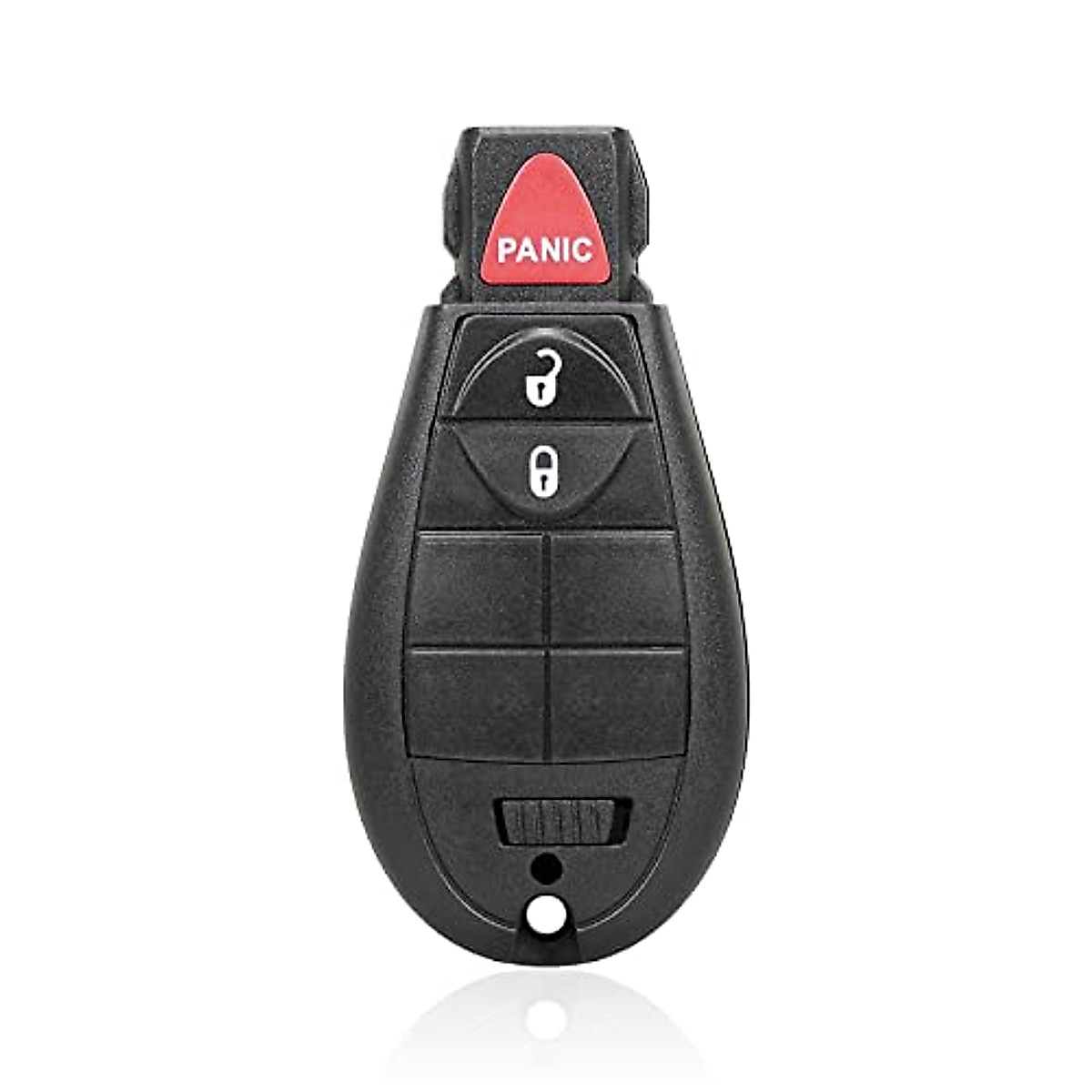 CAUORMOTE Key Fob Replacement Fits for Dodge Ram 1500 2013-2021/ Ram 2500 3500 4500 5500 2013-2018, 3 Button Keyless Entry Remote Control with 433MHZ FCC ID :GQ4-53T 56046953AE