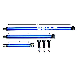 GoBUDi Extension Pole Set Compatible with All GoPro Hero Cameras, Includes Bolts (3 Fixed Set)