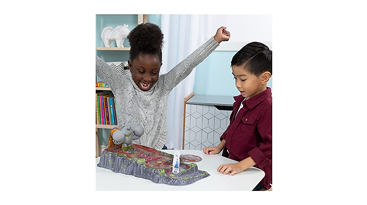 Play Disney Frozen 2 Rumbling Rock Game with Family Fun