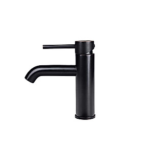 Fontaine Contemporary Single Hole 1-Handle High-Arc Bathroom Faucet in Oil Rubbed Bronze