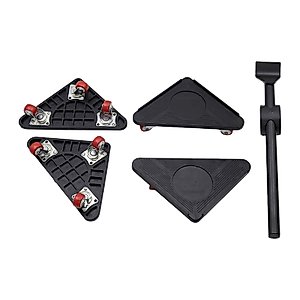 Kokiya Furniture Mover Furniture Lifter Furniture Sliders Moving and Lifting System Furniture Dolly for Washing Machine Cabinet, Triangle