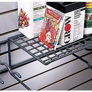 Organized Living 7115520050 Activity Organizer Garden Rack with Basket,Granite Gray