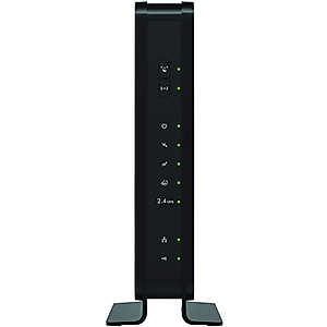 NETGEAR C3000-100NAS N300 (C3000) WiFi DOCSIS 3.0 Cable Modem Router Certified for Xfinity from Comcast, Spectrum, Cox, Cablevision & more