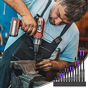 Upgraded High Hardness and Strong Magnetic Bit, 2024 New D1 Anti-Slip and Shock-Proof Bits With Phillips Screwdriver Bits, Strong Magnetic Screwdriver Bit