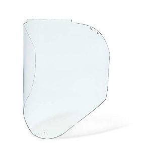 Uvex S8550 Clear Uncoated Replacement Visor, Polycarbonate