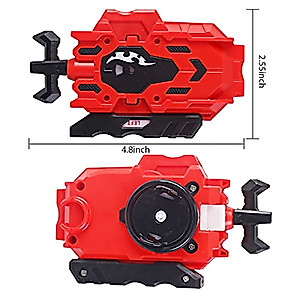 Battling Tops Burst Superking B-185 Vanish Fafnir .Tp .Kc-3 Tapered Kick-3 Left Spin Gyro Toys for Kids with Sparking Launcher