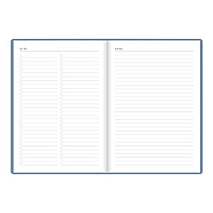 Letts of London Inspire Weekly/Monthly Planner, 12 Months, January to December, 2024, A5 Size, 8.25" x 5.875", Multilingual, Blue (C082020-24)