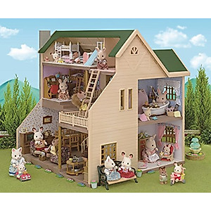 Epoch Sylvanian Families Sylvanian Family Green Hill House ha-35