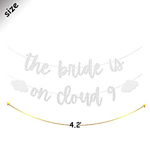 The Bride Is on Cloud 9 Bachelorette Party Banner