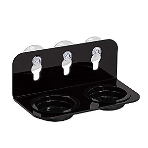 REPTI ZOO Reptile Water Bowl Double Grid Gecko Food Dish Feeder Detachable Suction Cup Reptile Feeding Dish Feeder with 6 Pcs Cups Dish Bowls for Pet Food and Water Feeding