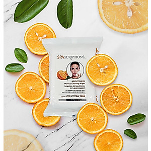 SpaScriptions Makeup Cleansing Wipes 30 CT, Variety 4 pack, 120 Count Total