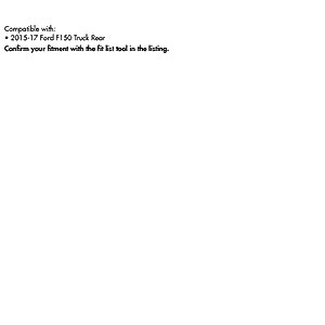 TRQ Rear Reverse Backup Camera Replacement for Ford F150 F-150 Pickup Truck