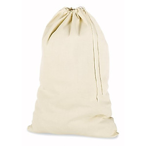 Whitmor Natural Cotton Laundry Bag
