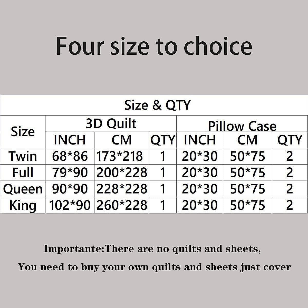 XYRXARIC 3PCS Bedding Set,Kuromi Comforter Duvet Cover Set Twin Full Queen King Size Quilt Cover for Kids Teens Bedroom Decoration （Twin）