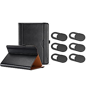 ProCase Universal Case for 9-10 inch Tablet Bundle with Webcam 6 Pack Cover Slide for Laptop Phone