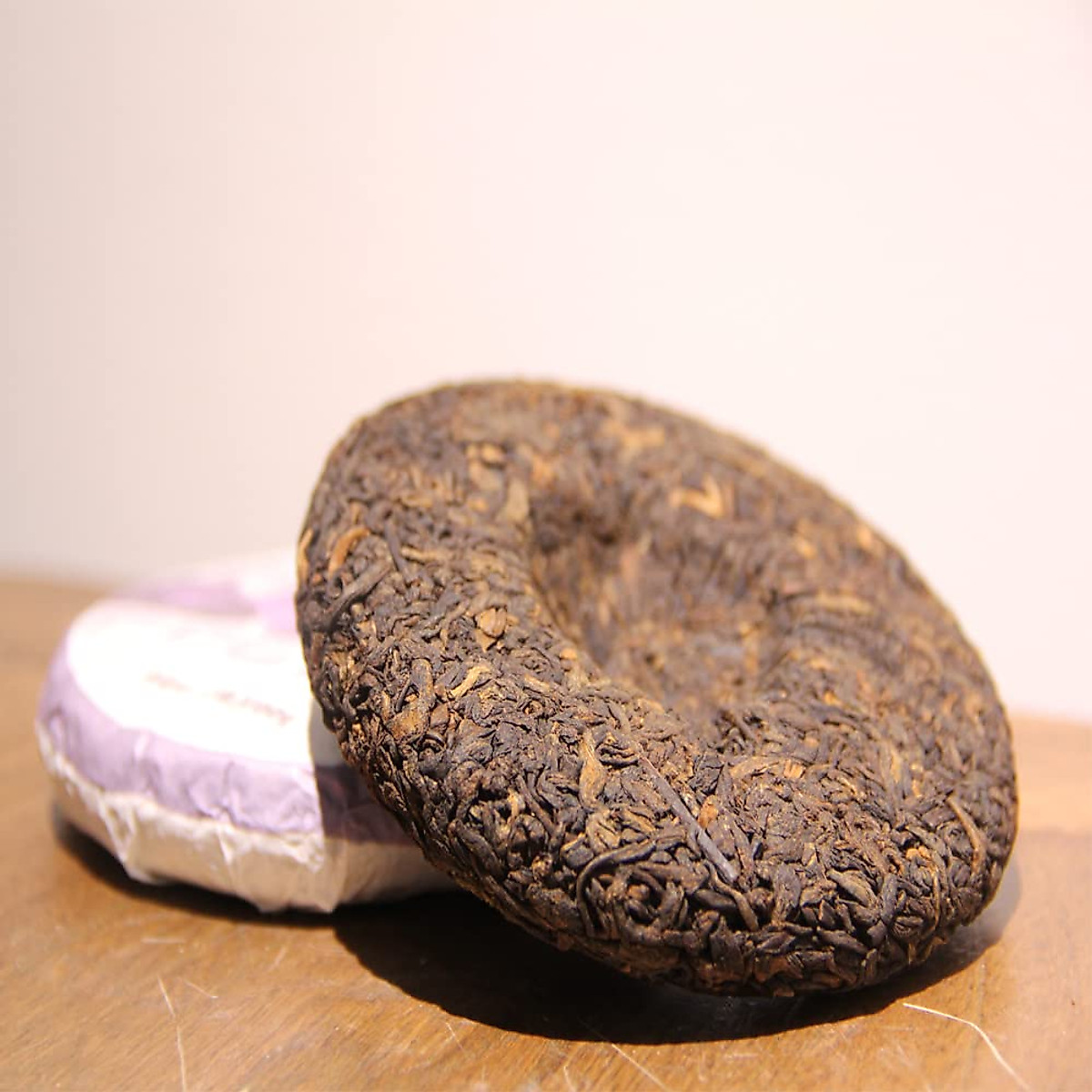 LWXLJMJZC－2018yr Aged Ripe Puerh Tea Cake 100g-Dark Tea Pu erh Tea - Shu (cook) Pu-erh Tea Puer Tea