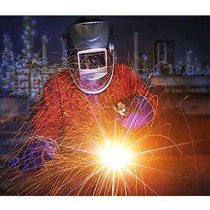 Leather Welding Jacket, Heat & Flame Resistant Jacket, Cowhide Welding Work Shop Jacket Large