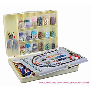 Bead Buddy Complete Beadcrafter's Workstation And Organizer-Beading Supplies-Jewelry Making Supplies And Storage