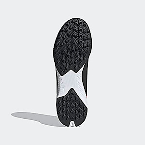 adidas X Speedportal.3 Turf Soccer Shoe, Black/Solar Red/Solar Green, 2 US Unisex Little Kid