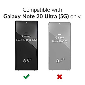 Crave Dual Guard for Galaxy Note 20 Ultra Case, Shockproof Protection Dual Layer Case for Samsung Galaxy Note 20 Ultra - Forest Green