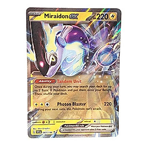 Pokemon - Miraidon ex 081/198 - Scarlet & Violet - Double Rare Card