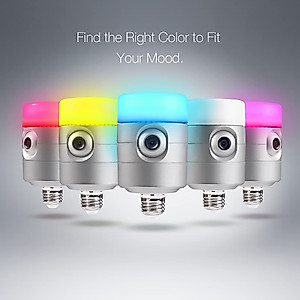 Zmodo Porch Light Security Plug-in Camera Outdoor WiFi for Home, AI Human Detection, Remote Control Without Night Vision