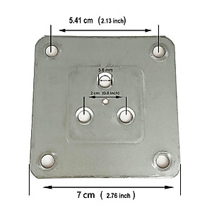 Alecutremy Wood 4 Inch Tapered Furniture Legs Set of 4 Round Solid Mid Century Couch Feet Replacement Legs for Sofa Dresser Cabinet Bed Ottoman Home DIY