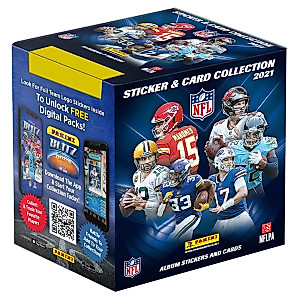 NFL Panini 2021 Football Sticker Collection Box [50 Packs]
