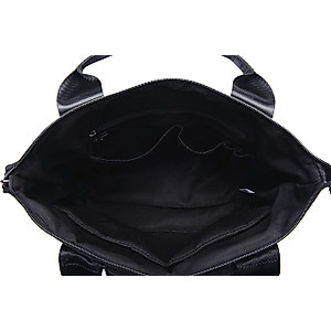 Kah&Kee Convertible Laptop Backpack and Tote Bag Handbag Concealed Strap Computer Compartment Travel School for Women Man (Black)