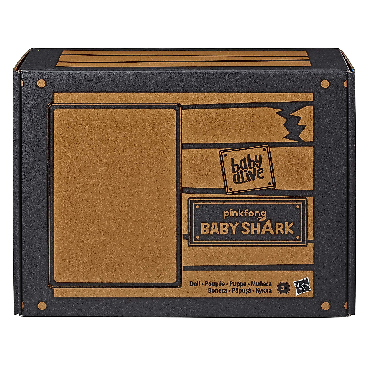 Baby Alive, Baby Shark Blonde Hair Doll, with Tail & Hood, Inspired by Hit Song & Dance, Waterplay Toy for Kids Ages 3 Years Old & Up (Amazon Exclusive), Pink