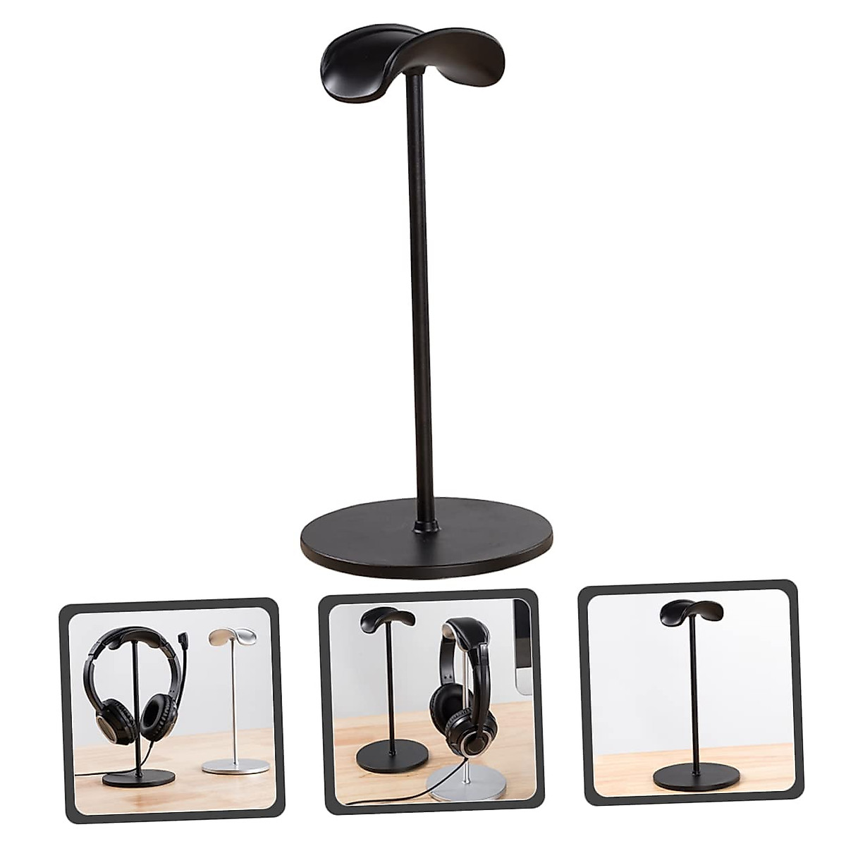 Parliky Headphone Stand Headphone Holder Computer Holder Desktop Computer Stand Gaming Accessories Headphone Display Stand Computer Accessories Aluminum Alloy Headset Organizer