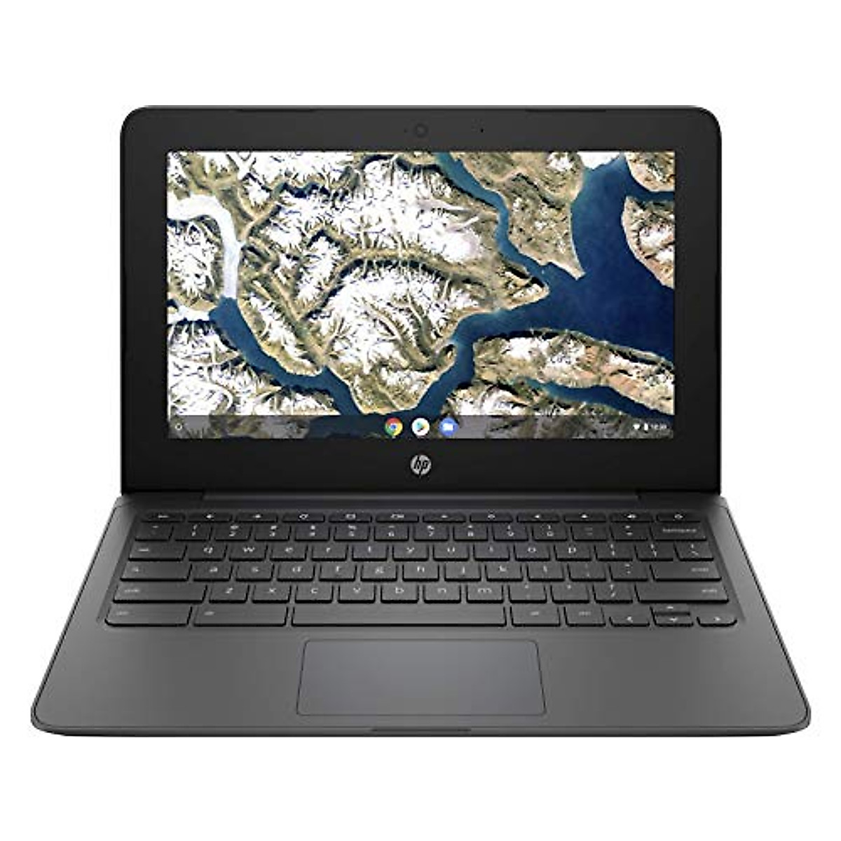 HP 2022 Newest Chromebook 11.6" HD Thin Light Laptop Computer for Business Student, Intel Celeron N3350 Up to 2.4 GHz, 4GB Memory, 32GB eMMC,Webcam, USB-C, WiFi, Bluetooth, Chrome OS+MarxsolCables