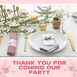 Xtinmee 50 Pack Pashmina Shawl and Wrap Bulk Cashmere Scarf for Guest Wedding Favor Gifts Bridal Baby Shower Birthday Party (pink, Flower)