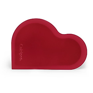 Cuisipro 0065506365053 Bowl Scraper, Stainless Steel Red, One