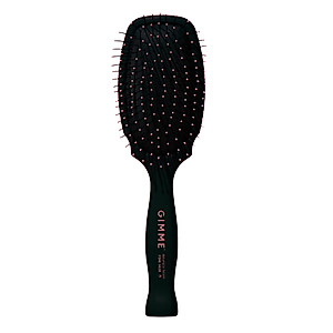 Gimme Beauty - Damage-Free Detangling Brush for Fine, Fragile, and Thin Hair - Anti-Static Heat Resistant Nylon Bristles
