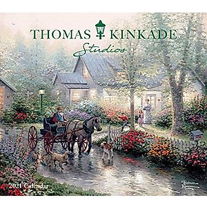 Thomas Kinkade Studios 2021 Deluxe Wall Calendar