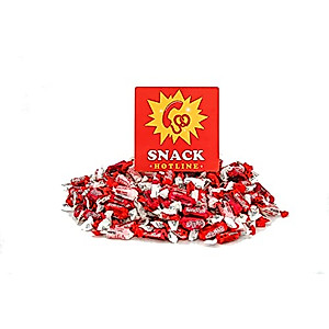 Tootsie Roll Frooties All Reds 4 Flavor Variety Bag - Sour Cherry - Fruit Punch - Strawberry - Watermelon - 28oz (1.75Lbs) of All Red Colors - Bulk Candy Individually Wrapped Taffy - Snack Hotline