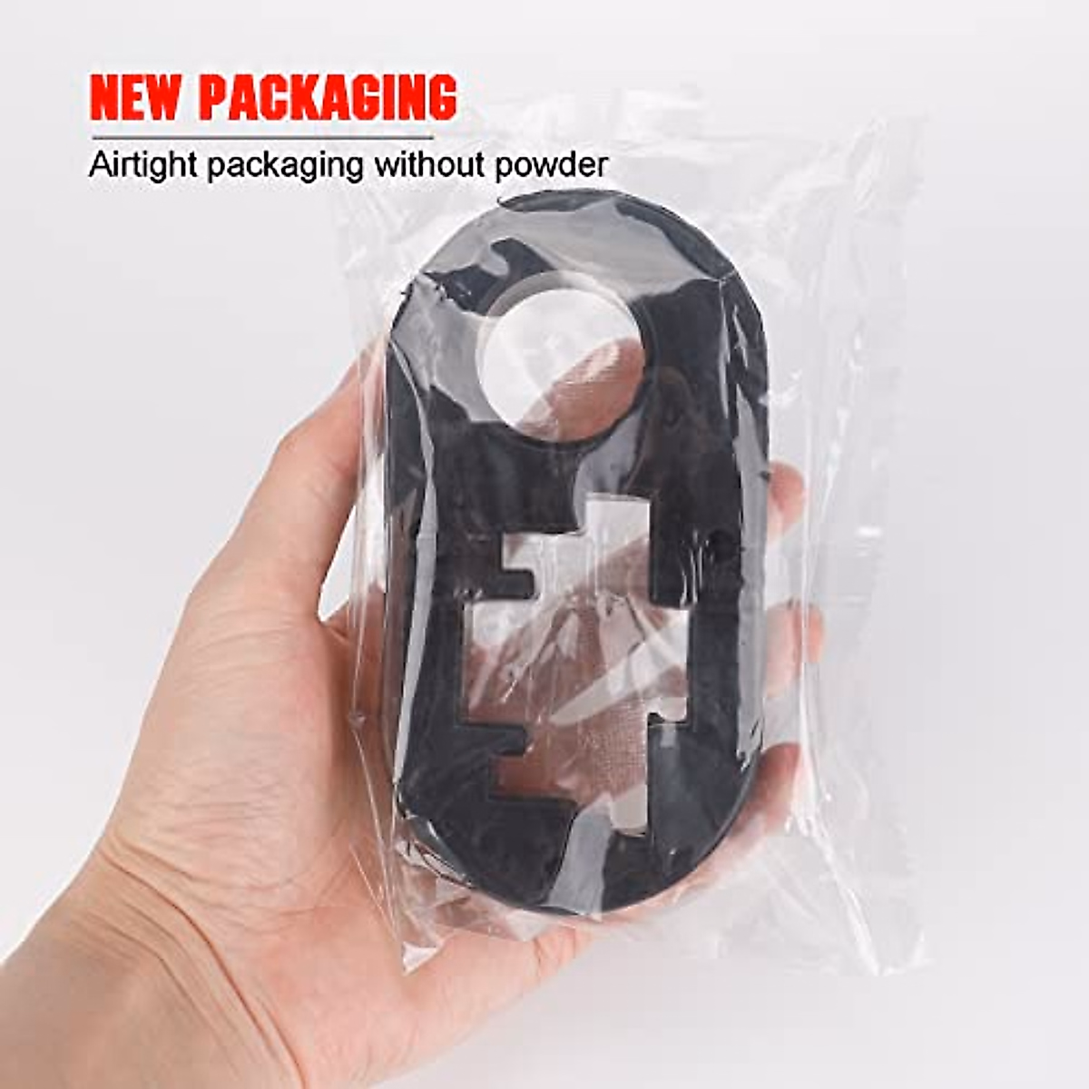 3mirrors Handle Keeper for Hi-Lift Jack Lifter, Built-in Steel Plate Super Durable Sun-Resistant Rubber Handle Bar Protector Jack Handle Holder Upgrade