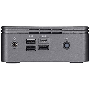 GIGABYTE BRIX GB-BRI5H-10210 (Ultra Compact Mini PC/Dual SO-DIMM DDR4/Intel UHD Graphics 620/6xUSB 3.2 Gen2/ Intel Wireless-AC 3168/HDMI (2.0A)/Dual Band WiFi & Bluetooth 4.2/Gigabit LAN/RS232 Com)