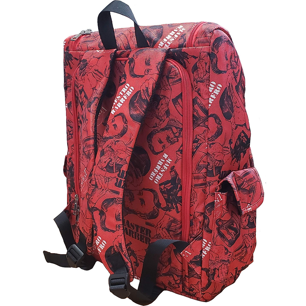 Vincent Master Backpack Travel Stylist Barber Bag (Red)