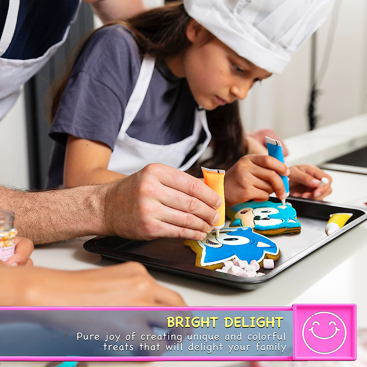 Cookie Cutter by 3DForme,For Sonic Baking Cake Fondant Frame Mold for Buscuit, Set 2 Piece Made in Ukraine