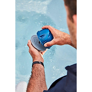 FROG @Ease Floating Sanitizing System for Hot Tubs, Quick and Easy Self-Regulating Hot Tub Sanitizer with Sanitizing Minerals and SmartChlor Technology